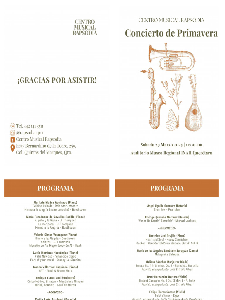 Programa Primavera | PDF
