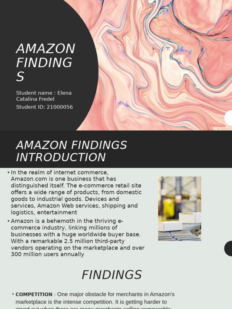 Amazon Findings Elena | PDF | E Commerce | Computer Security