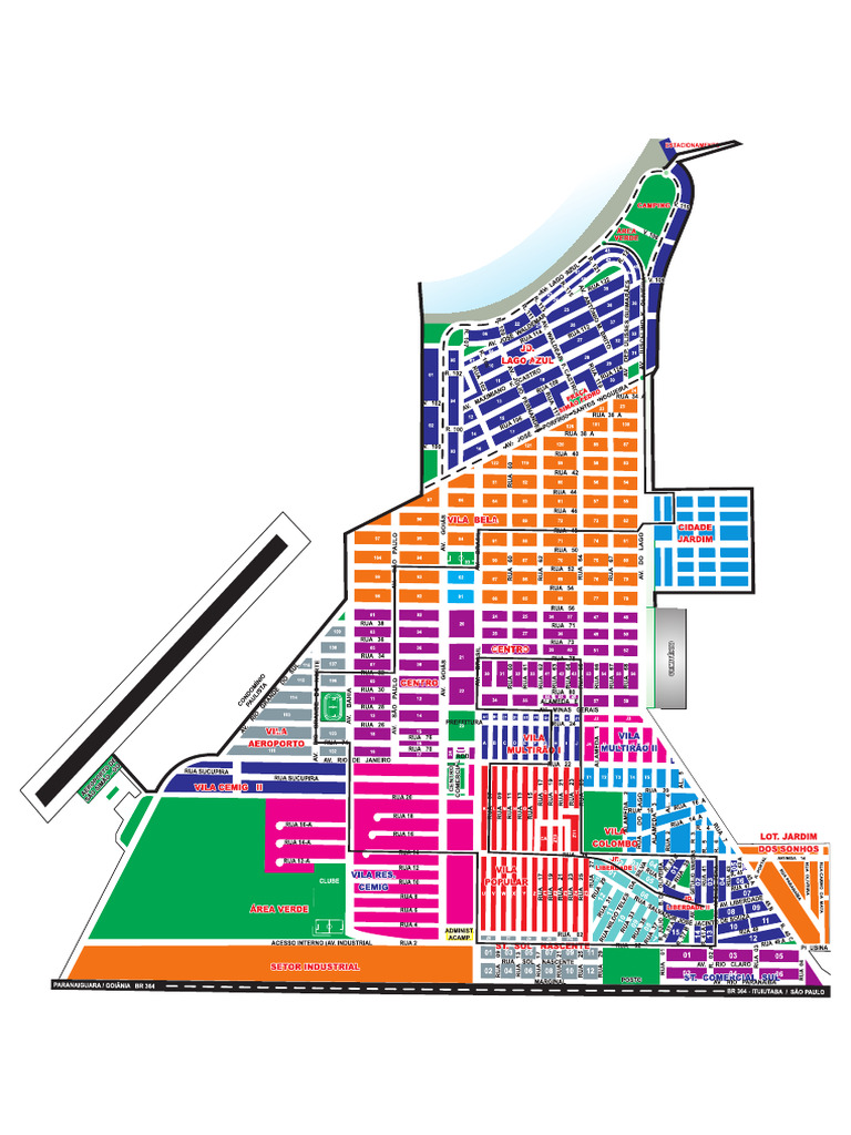 Mapa Sao Simao (2) | PDF