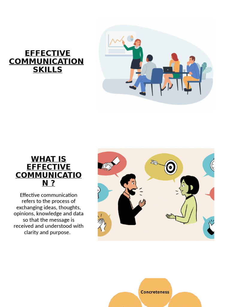 Mastering Effective Communication Skills | PDF | Communication | Human ...
