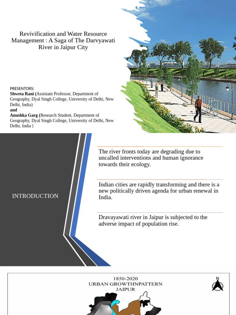 An Analysis of The Dravayawati River Rejuvenation Project | PDF | River | Water