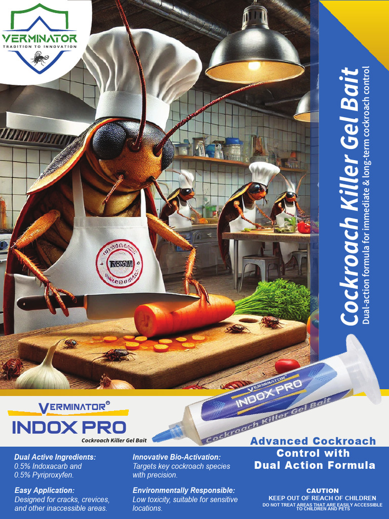 Indoxpro Cockroach Gel BrochurePDF | PDF