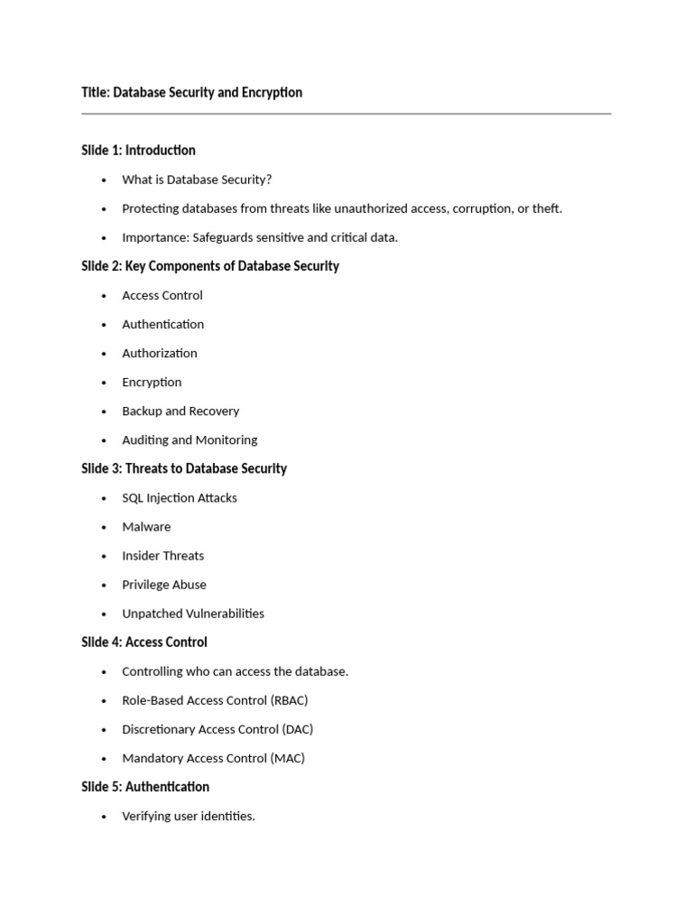 Database Lecture 28 April | PDF | Encryption | Databases