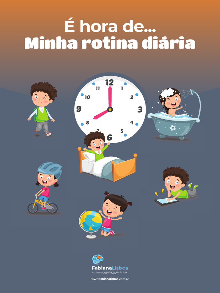 Minha Rotina Diaria | PDF