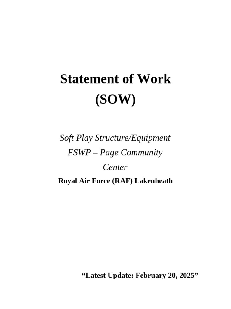 48+Fss+Fswp+Softplay+ +sow | PDF | Cargo | Freight Transport