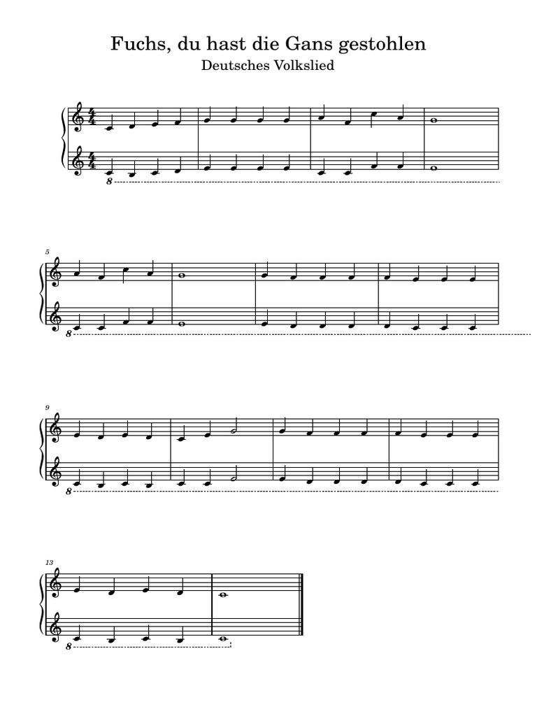 Fuchs Du - Hast - Die - Ganz - Gestohlen | PDF