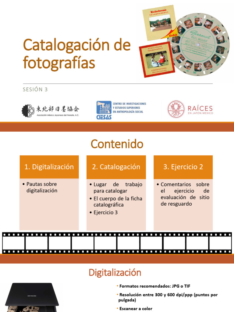 Catalogación e Investigación de Fotografías | PDF | México | Metadatos