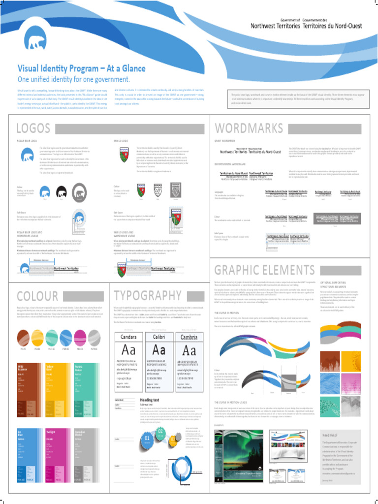 GNWT - at A Glance | PDF | Logos | Typefaces