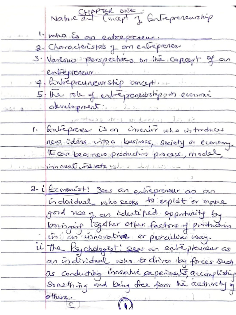 CED (Summary Note) | PDF