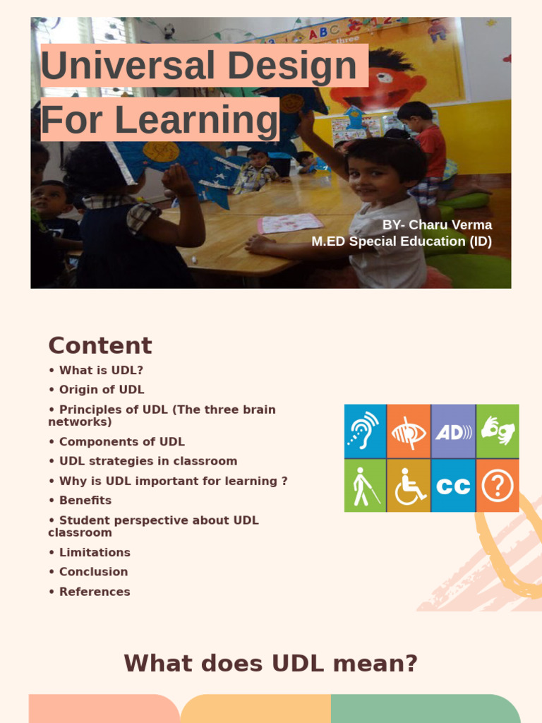 Universal Design of Learning | PDF | Learning | Intelligence