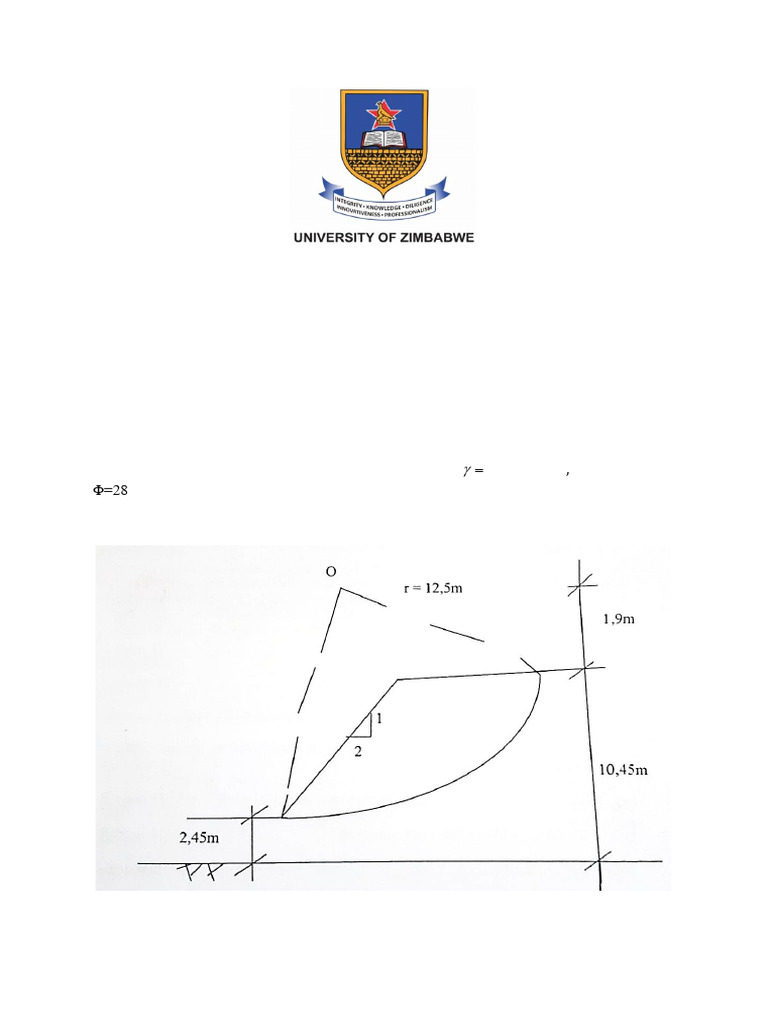 Geotechnical Engineering Design CENG 405-Assignment 1 PDF | PDF
