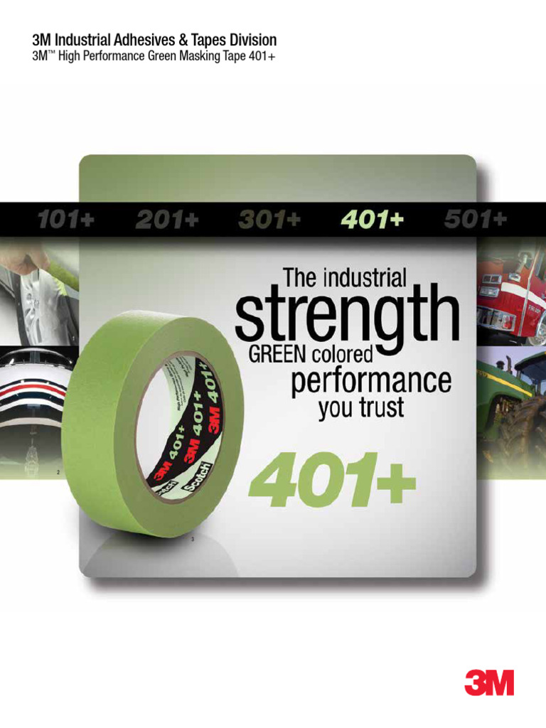 3M Green Masking Tape Catalog | PDF | Implied Warranty | Private Law