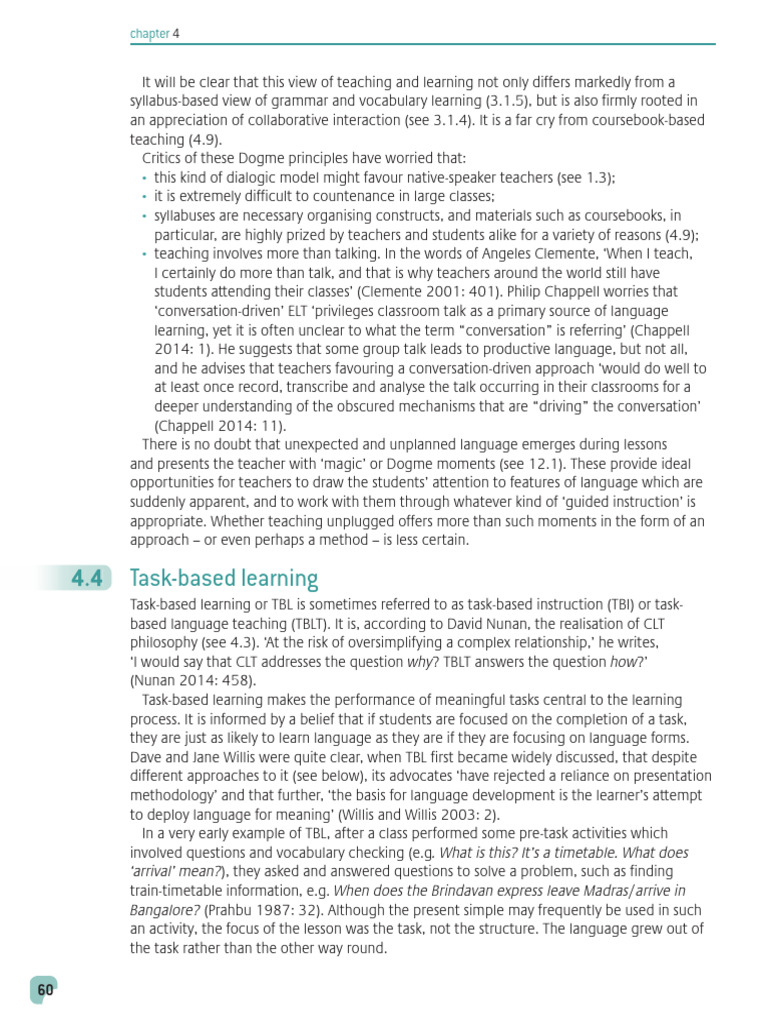 Task Based Learning Jeremy Harmer Pdf Communication Learning