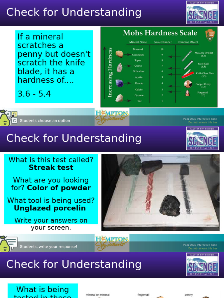 Mineral Hardness and Properties Guide | PDF