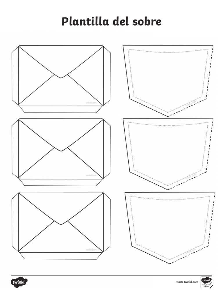 Plantilla Del Sobre | PDF