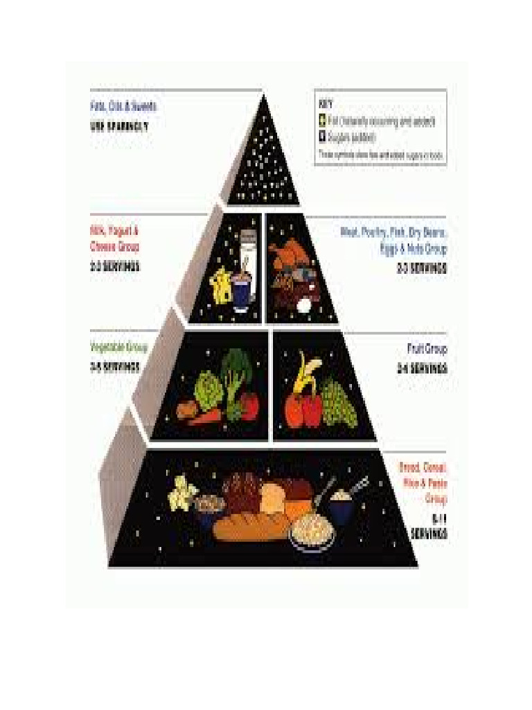 Food Pyramid | PDF