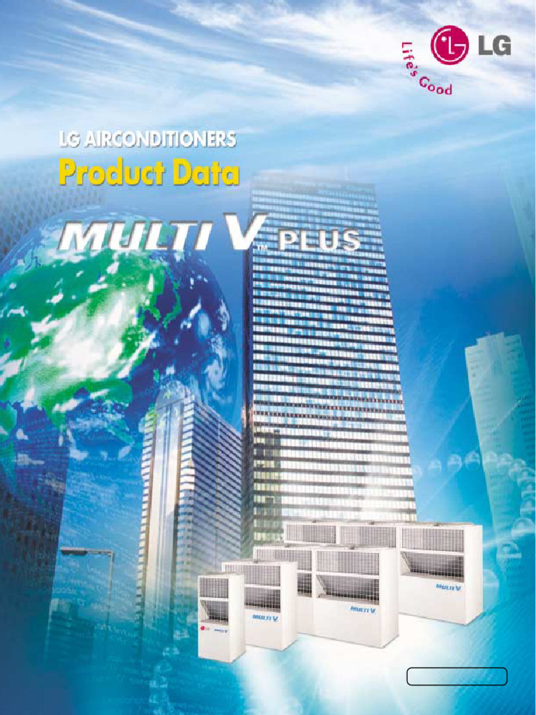 LG R22+Multi+V+Plus | PDF | Air Conditioning | Mains Electricity