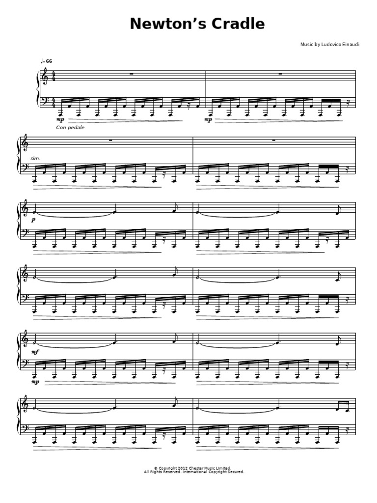 Newton's Cradle | PDF