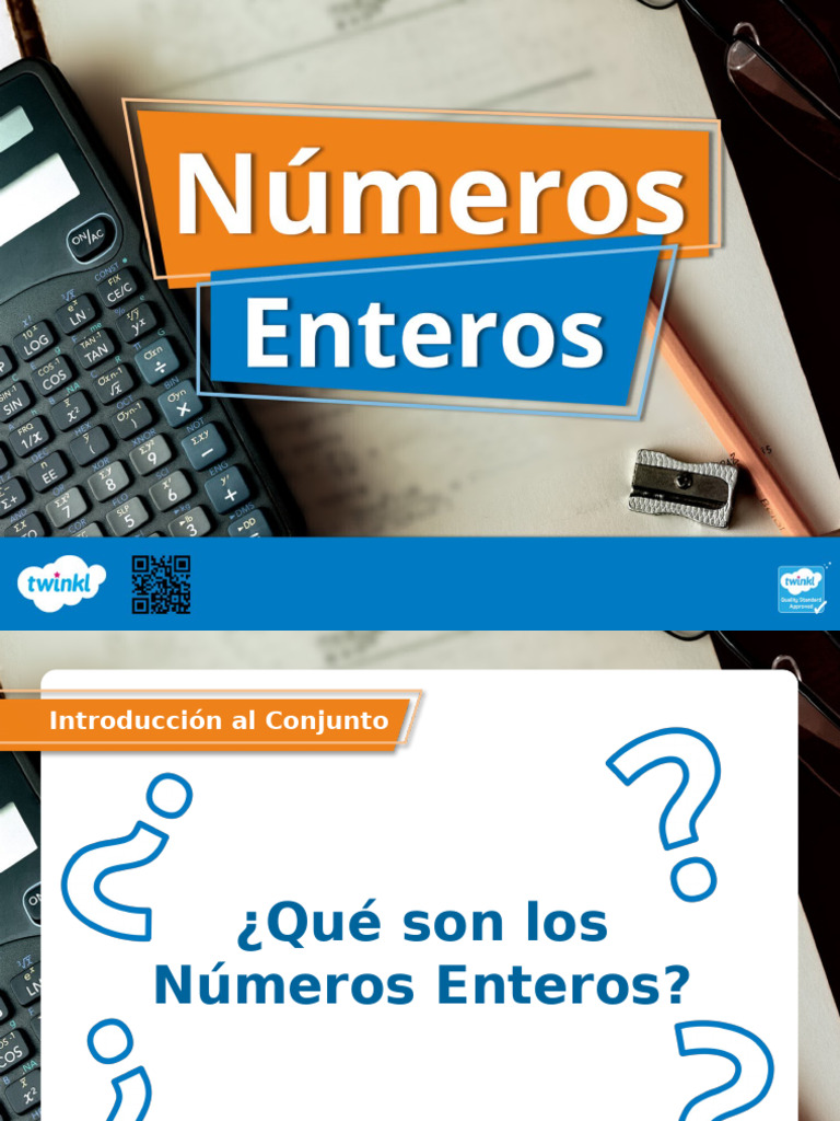 Introducción a los Números Enteros | PDF | Entero | Matemáticas