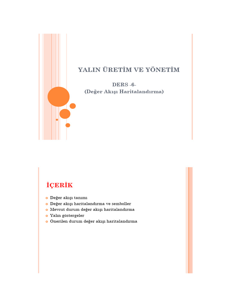YalŤn Šretim Y"netim 6 | PDF