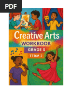 Grade 4 Creative Arts 2024 Term 1 | PDF | Drawing | Foot