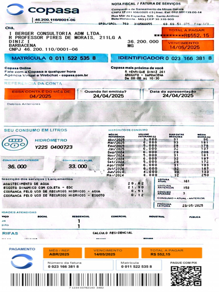 COPASA - I BERGER | PDF