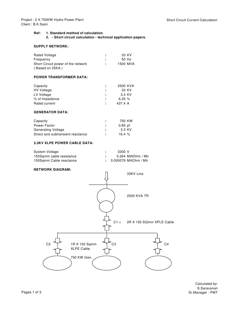 Short Circuit Calculation(1)