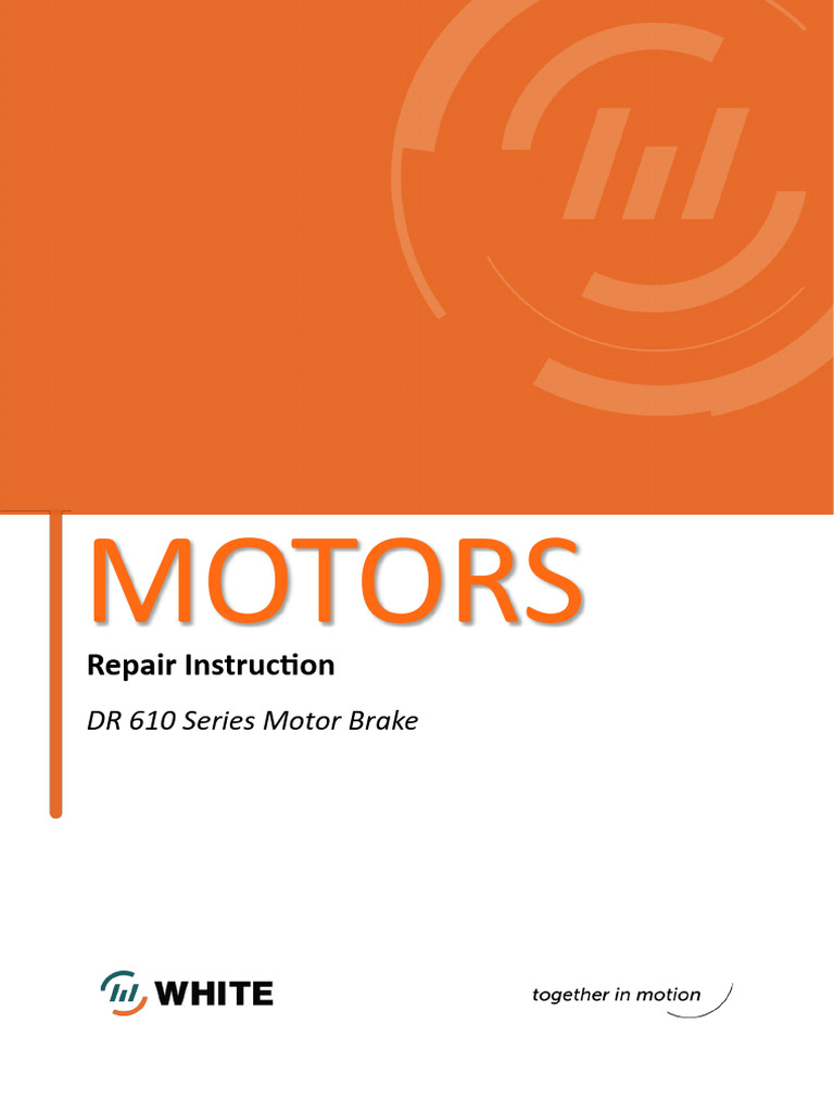 White Hydrualics - (DR 610 Series Repair Ins - Rev) - D (d250404) (E) PDF | PDF | Bearing ...