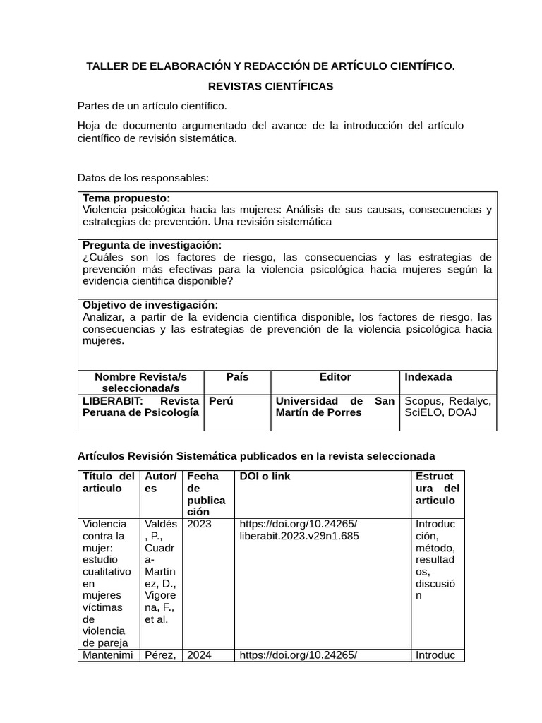 LRPD 6 Actualizado | PDF | Violencia | Sicología