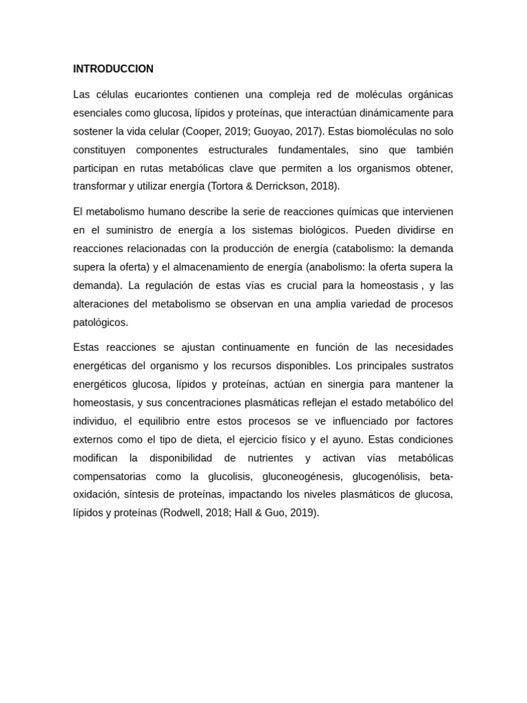 Pract 8 Bioquimica | PDF | Metabolismo | Lípido