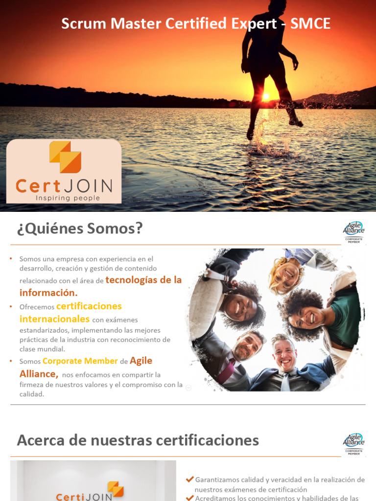 Introducción - Scrum Master - Partner Material v1.5 | PDF | Scrum (desarrollo de software ...