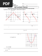 4 - The Big Theorems EVT IVT MVT FTC PDF | PDF | Maxima And Minima ...