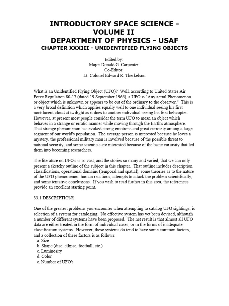 1968-INTRODUCTORY-SPACE-SCIENCE-CLEAN-BOLD-1-copy-4 | PDF | Unidentified Flying Object | Special ...