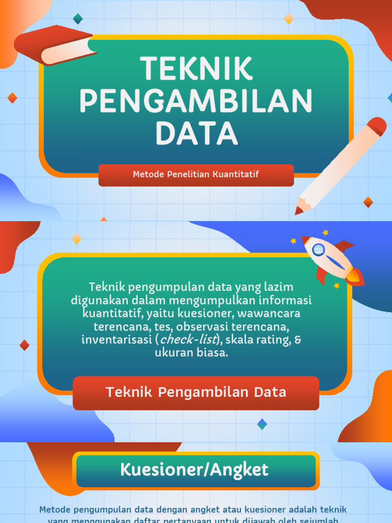 Teknik Pengambilan Data Kuantitatif - Removed | PDF