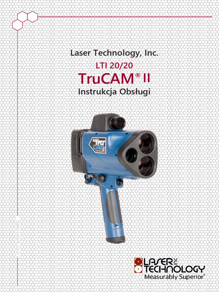 Instrukcja Obslugi TruCAM II | PDF
