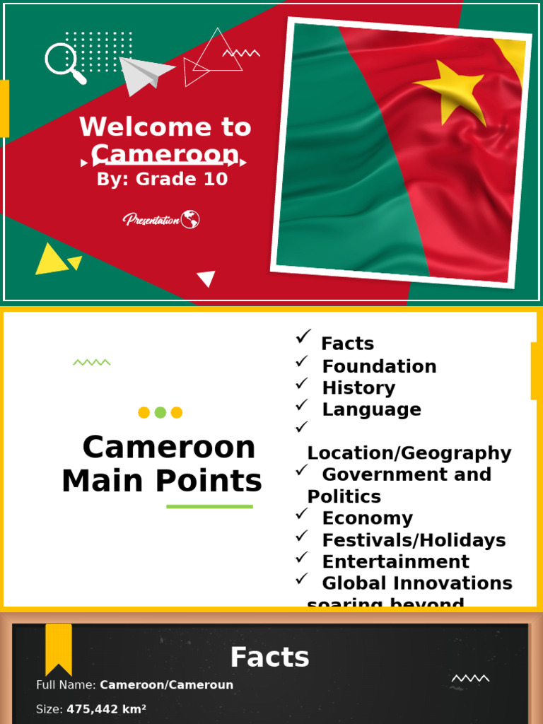Cameroon Presentation Finished | PDF | Cameroon | Economies