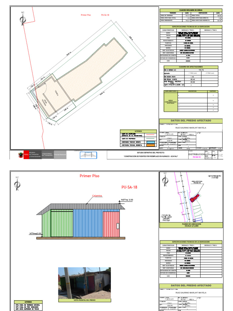 Formato Anterior Pd-Pu-Sa-18 - Vivienda | PDF