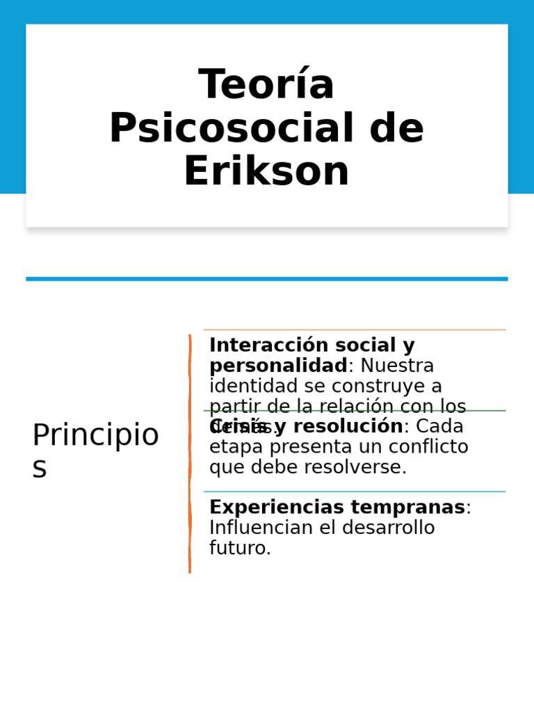Clase 2. Erikson 25-2 | PDF | Adultos | Autoestima