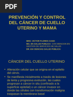 Triptico Cancer Cervicouterino | PDF | Cáncer | Inmunología