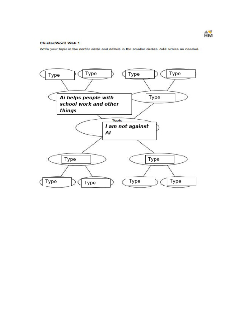 (Word Web Brainstorm) Word Web | PDF