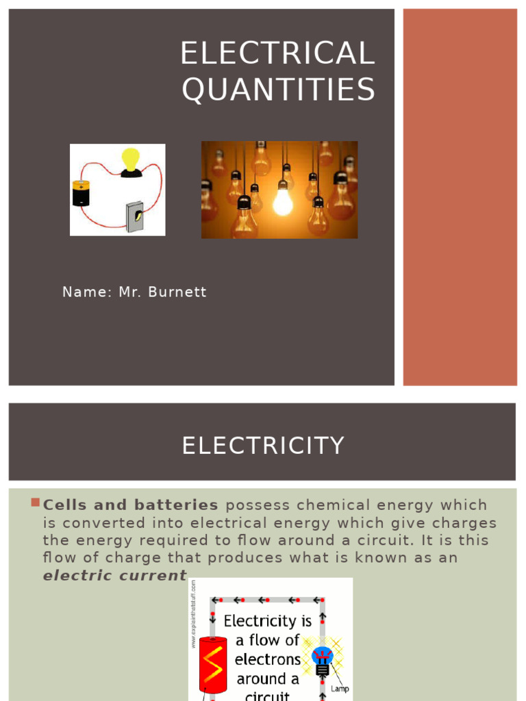 CSEC Physics Electrical Quantities With Annotations 2025 | PDF ...