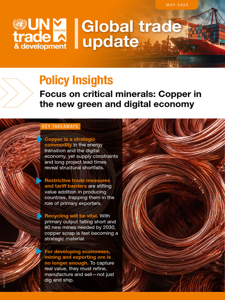 Global Trade Update UNCTAD Cooper Industries May 2025 | PDF | Copper ...