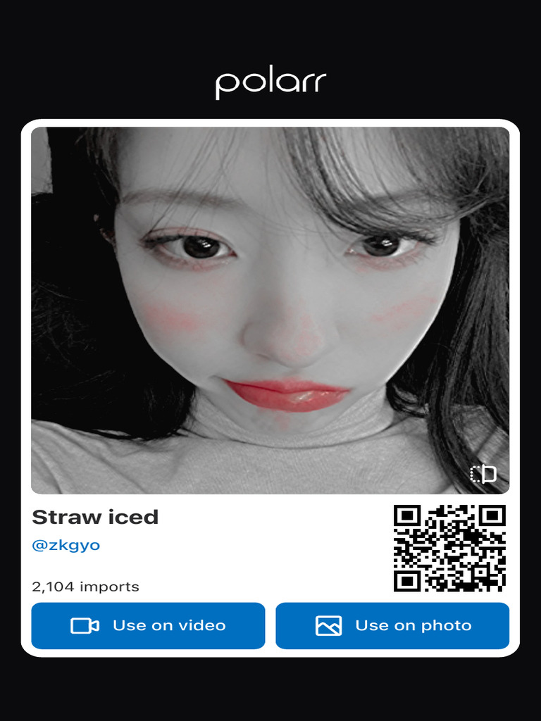 Straw Iced - Polarr Style Preview | PDF