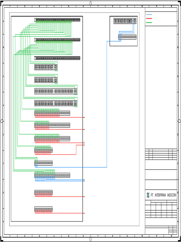 Wiring Diagram LAN System - 20250107 | PDF | Computer Networking | Physical Layer Protocols
