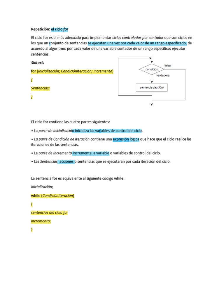 Ciclo For y Ciclo Do While | PDF | Programación de computadoras | Ingeniería de software