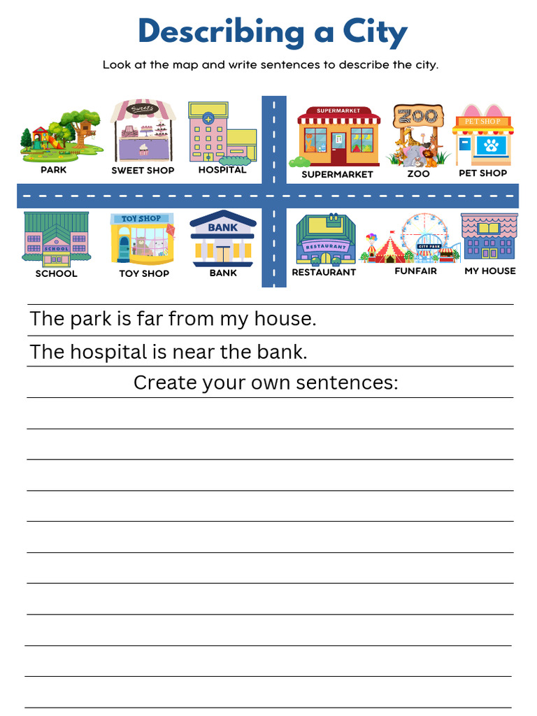 Describing City Parts and Locations | PDF