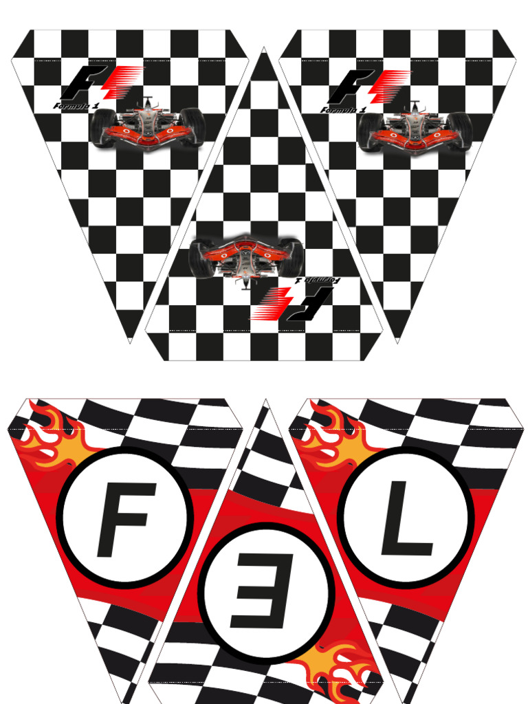 Banderin Formula 1 PDF | PDF