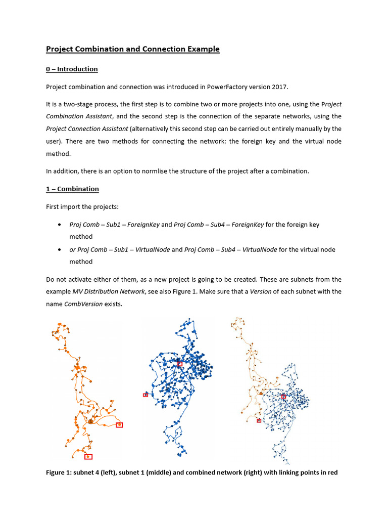 Project Combination and Connection Guide | PDF | System Software ...