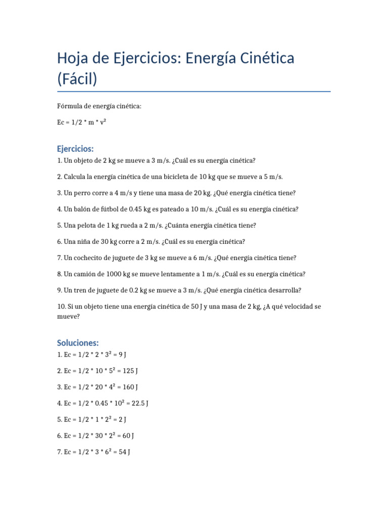Ejercicios_Energia_Cinetica_potencial_resueltos | PDF