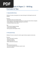CXC Summary Writing Guide | PDF | Tarzan | Word